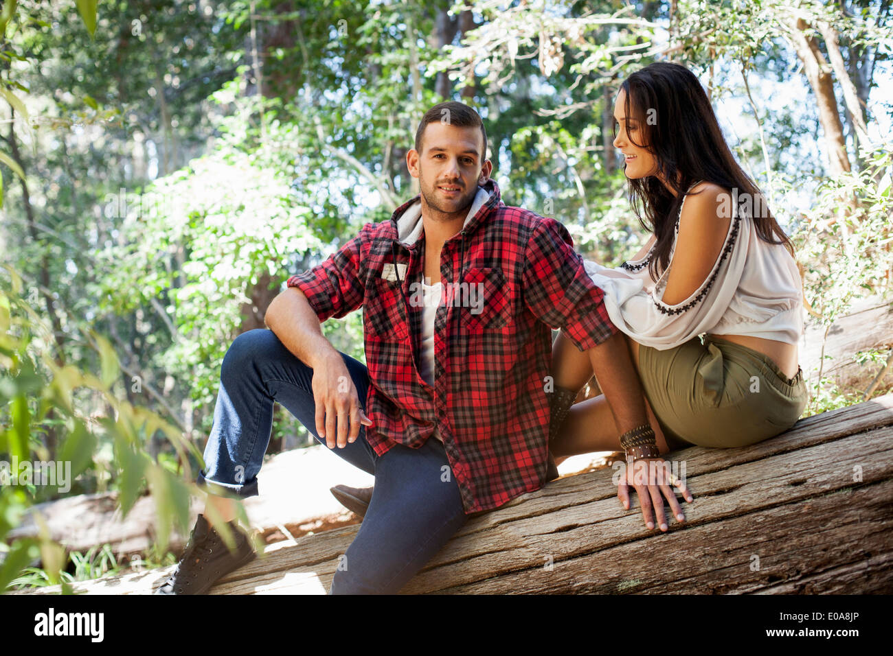 Adult sitting in tree hi-res stock photography and images - Alamy