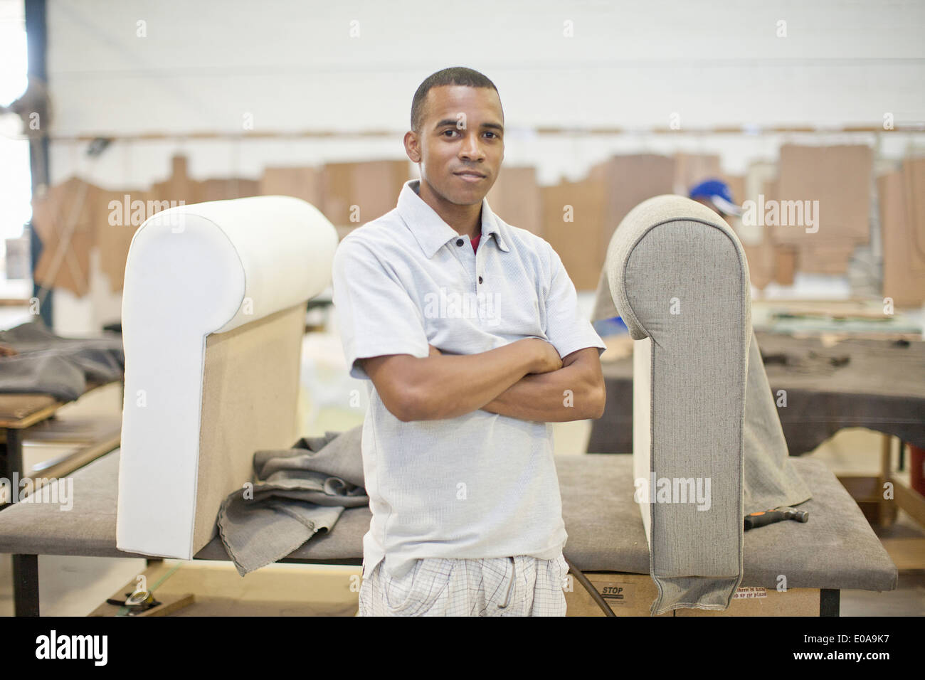 Upholsterer sofa hi-res stock photography and images - Alamy