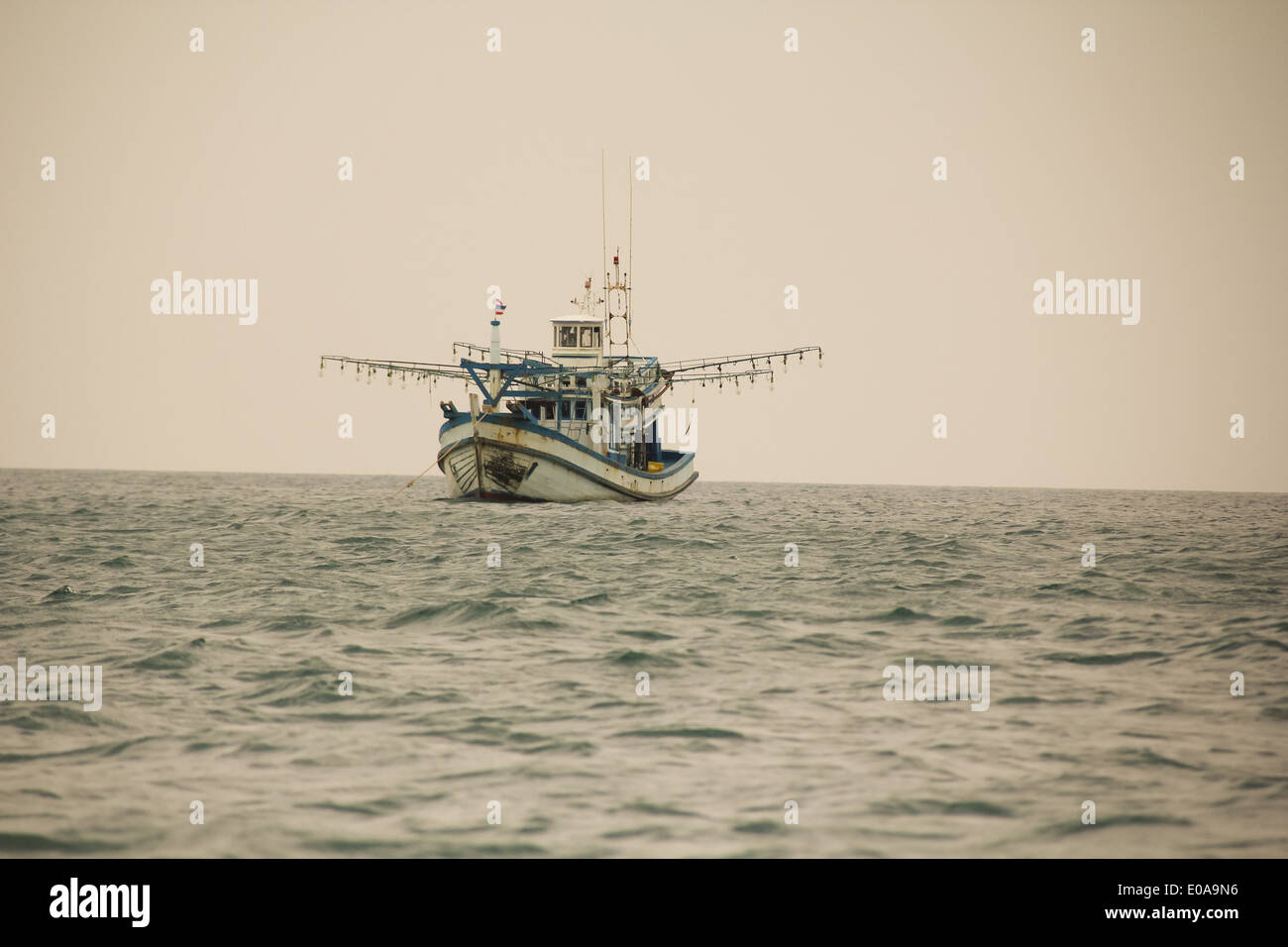 Fisherman fishing sea wave motion hi-res stock photography and images ...