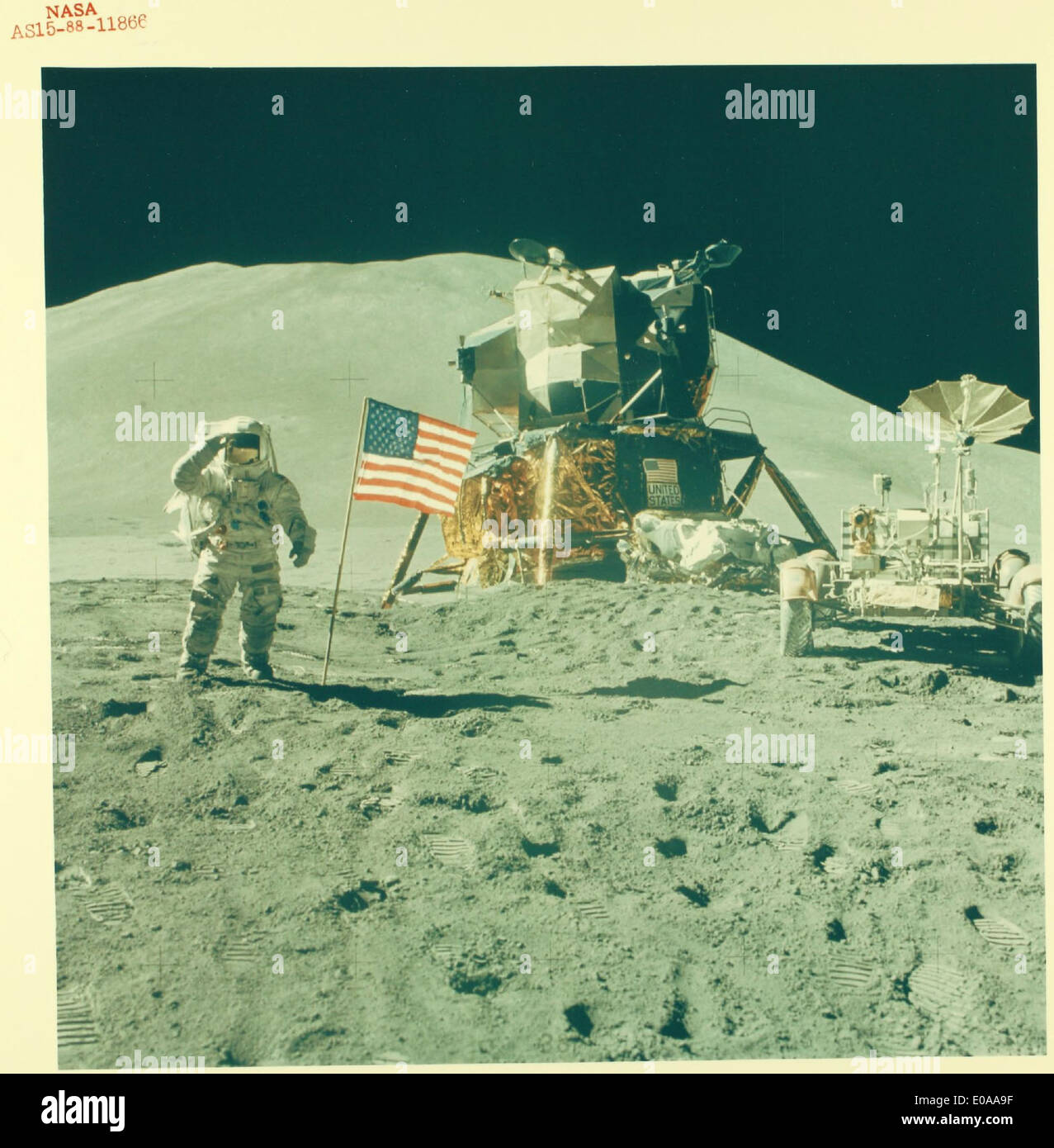 This glossy photograph of the Moon was taken by NASA, showcasing the ...