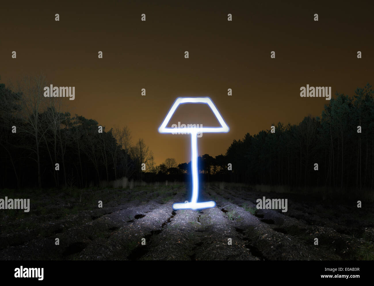 Light drawing type hi-res stock photography and images - Alamy