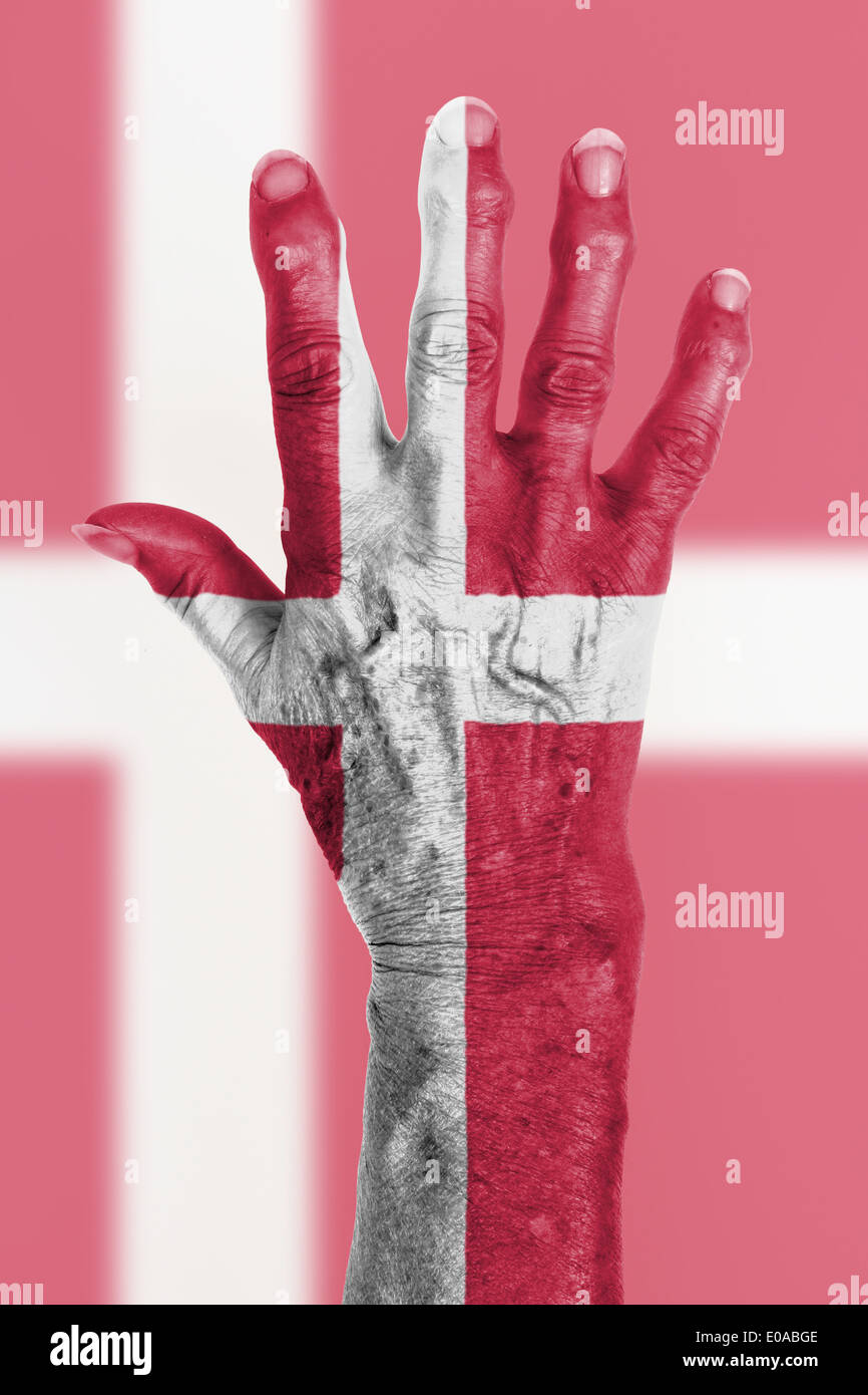 Old denmark flag hi-res stock photography and images - Alamy
