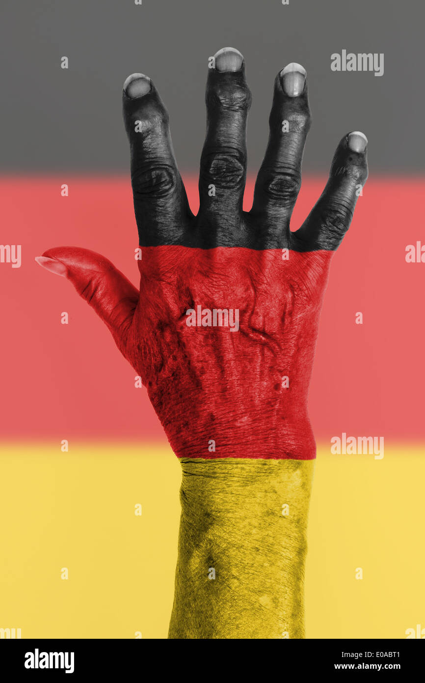 Old germany flag hi-res stock photography and images - Alamy