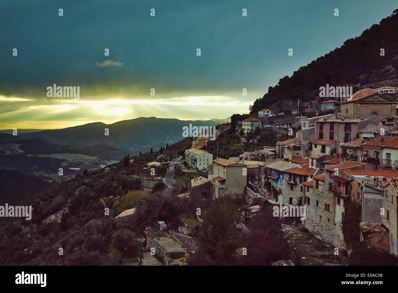 Peille, Alpes Maritimes, France Stock Photo - Alamy