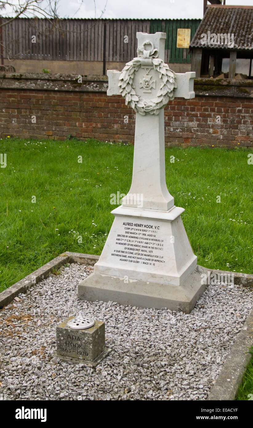 St Andrews Church, Churcham gloucestershire England UK. The grave of ...