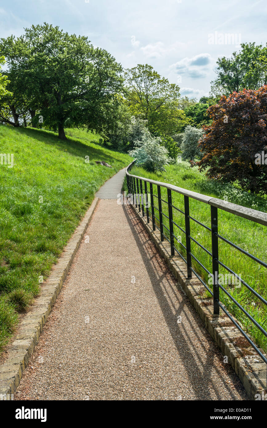 A path in the Greenwich park, London, UK Stock Photo - Alamy