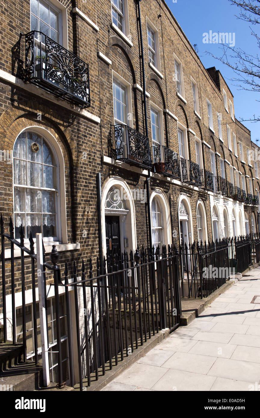 Claremont Square, Clerkenwell, Islington, London, England, UK Stock ...