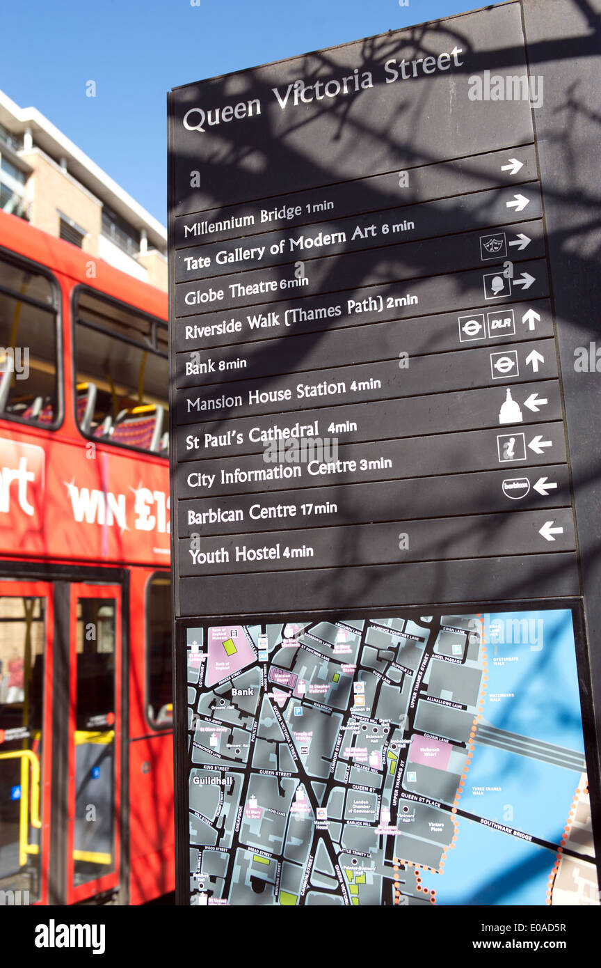 Queen victoria street london hi-res stock photography and images - Alamy