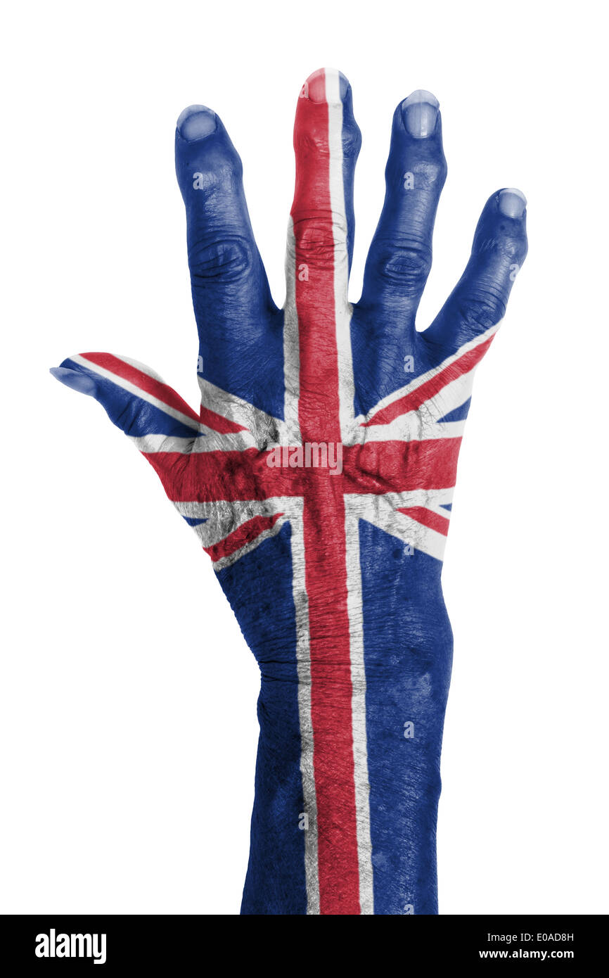 Old union jack flag hi-res stock photography and images - Alamy