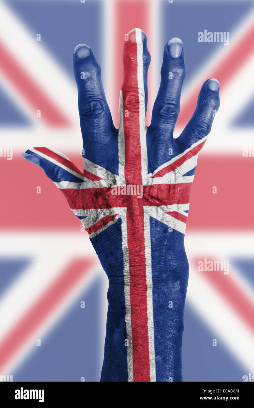 Union jack flag old hi-res stock photography and images - Alamy