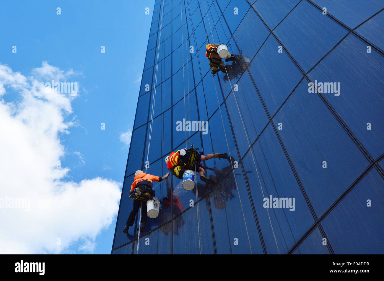 High Rise Window Washer High Resolution Stock Photography and Images ...