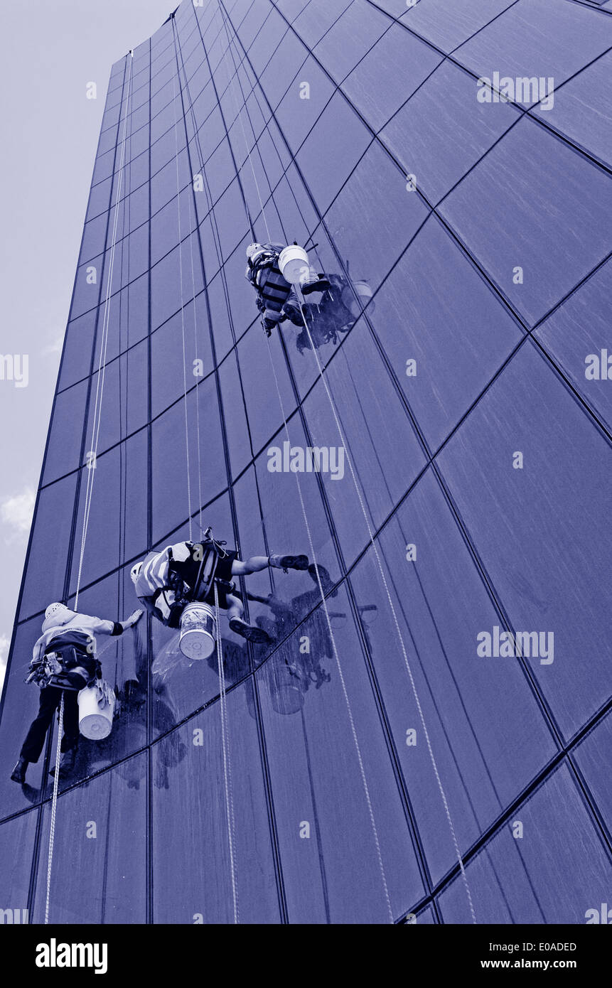 High Rise Window Washer High Resolution Stock Photography and Images ...