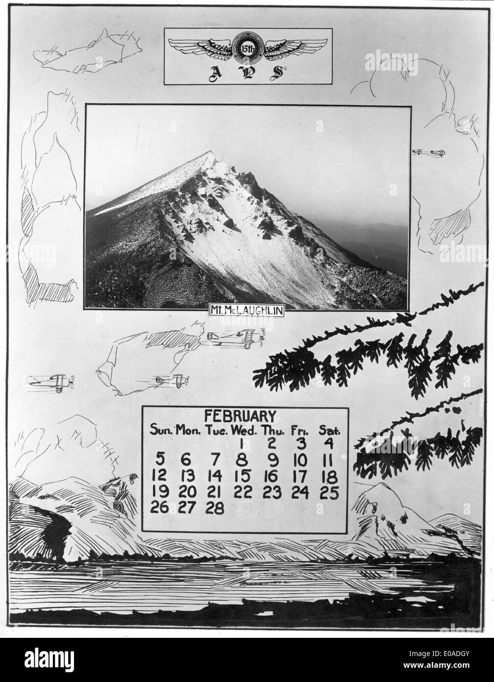 Aviation calendar Black and White Stock Photos & Images - Alamy