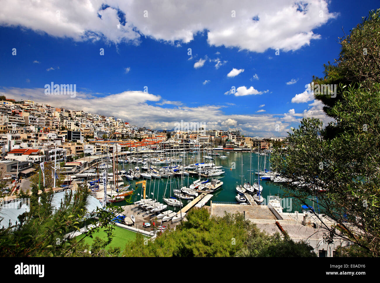 Mikrolimano (means "small port", old name "Tourkolimano") & Kastella ...