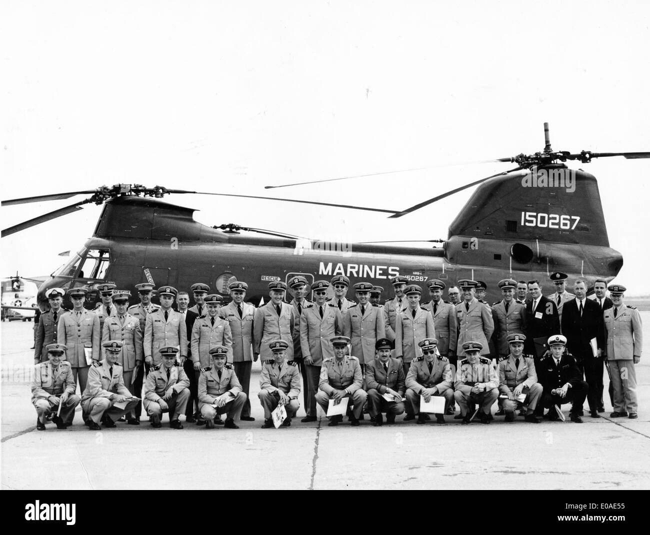 Marine from aviation logistics Black and White Stock Photos & Images ...