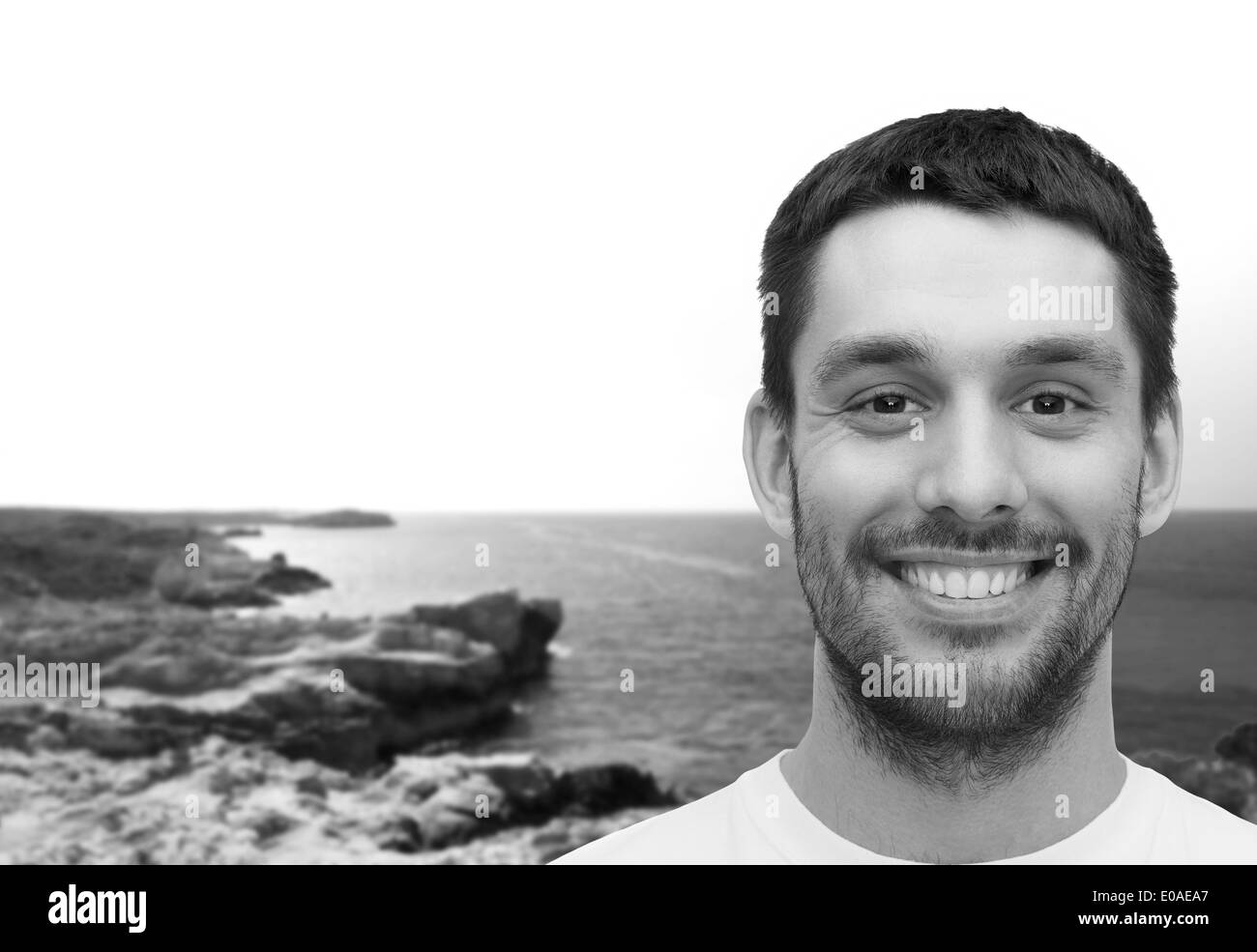 Young successful man Black and White Stock Photos & Images - Alamy