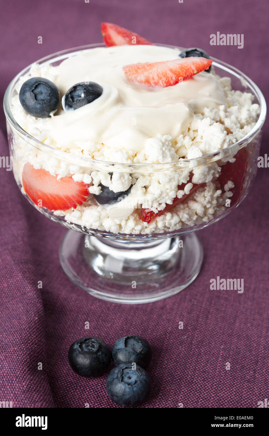 Cottage cheese berries hi-res stock photography and images - Alamy