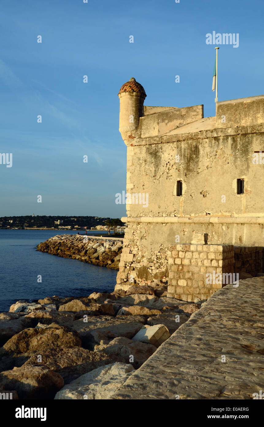 Bastion Museum or Menton Fort (the former Jean Cocteau Museum) and Sea ...
