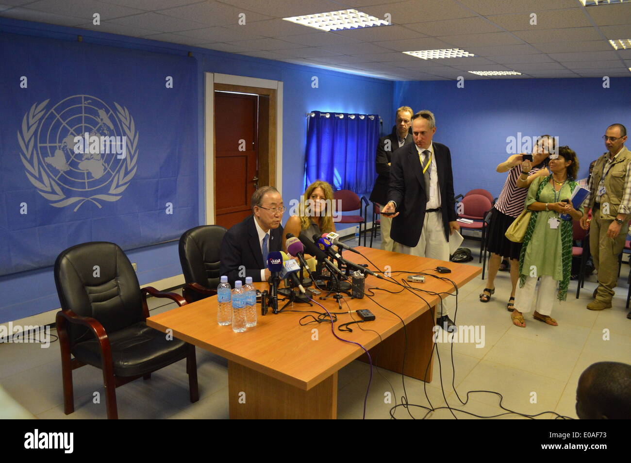 Juba, South Sudan, Africa. 6th May, 2014. Secretary-General of the ...