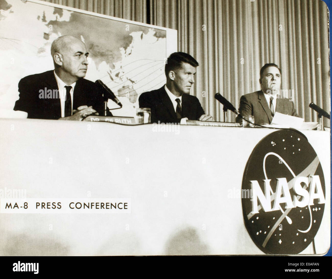 The Sigma 7 was the spacecraft piloted by astronaut Wally Schirra ...