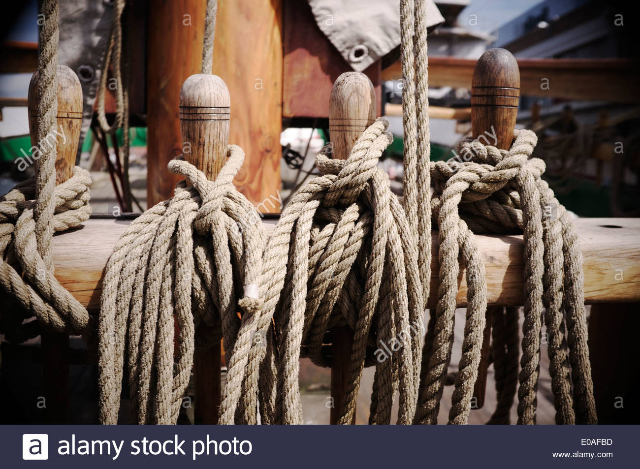 Old Fashioned Ship Boat Rigging High Resolution Stock Photography and ...