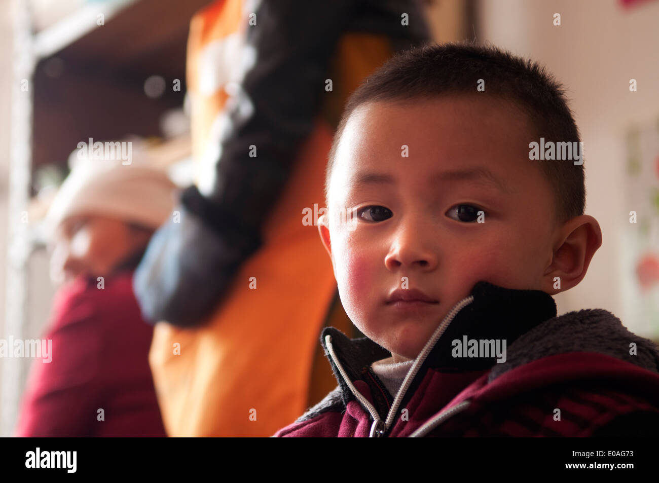 Chinese kid, Kunming, Yunnan, China Stock Photo - Alamy