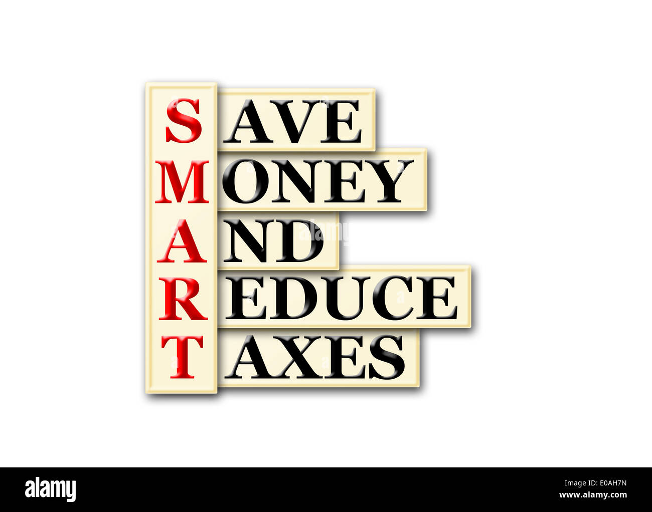 acronym of Smart and other relevant words on white Stock Photo - Alamy