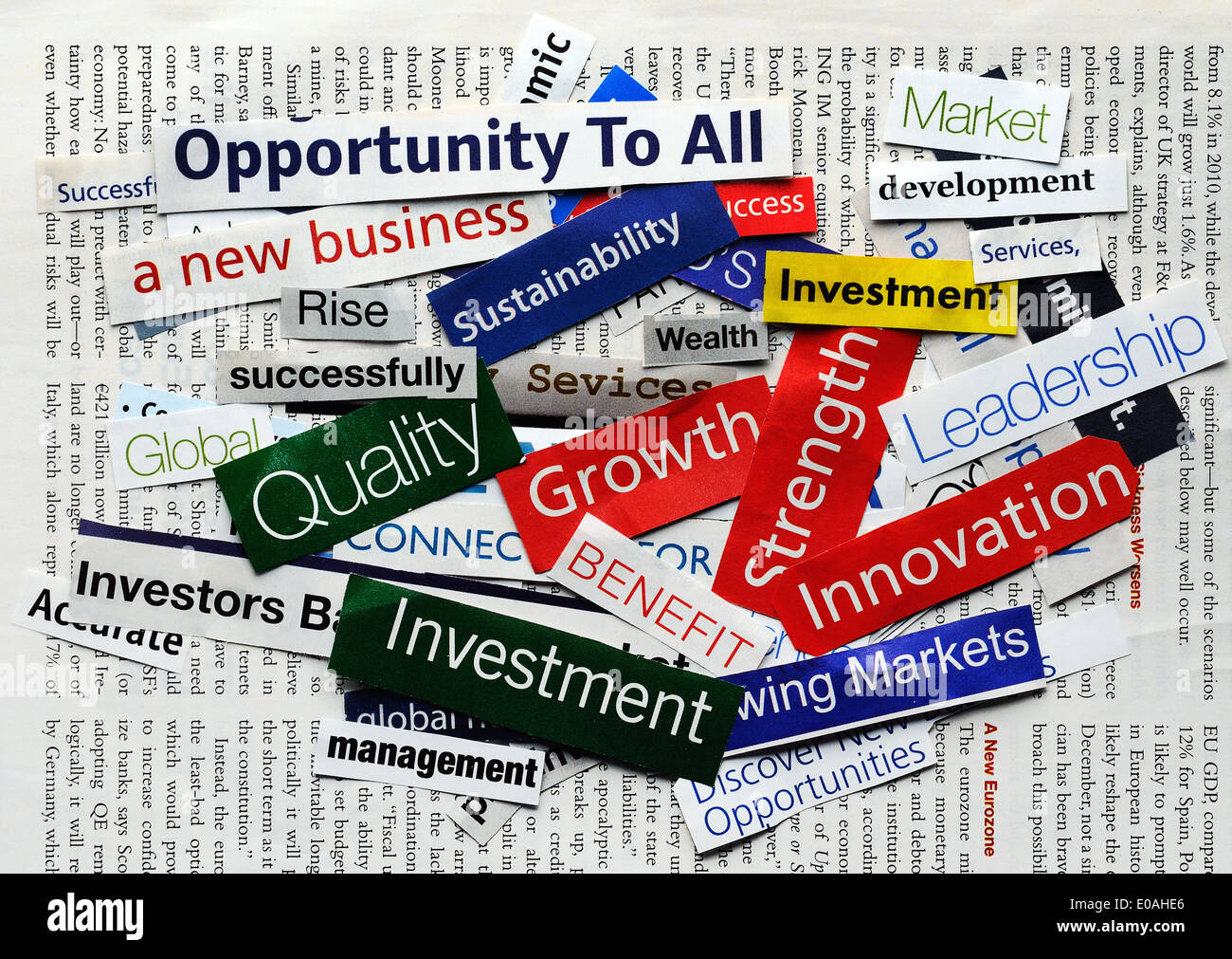 Business communications collage hi-res stock photography and images - Alamy