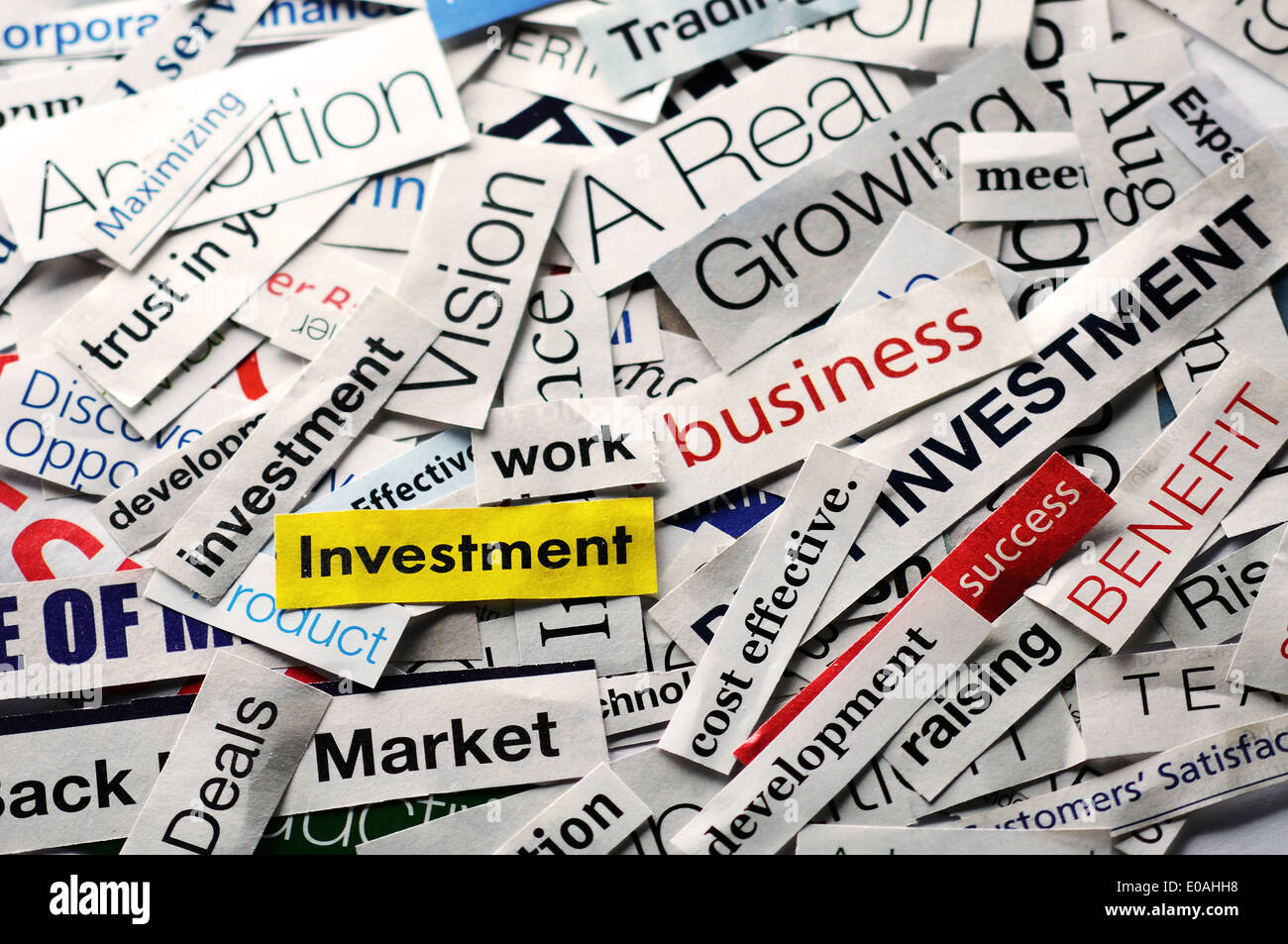 Good news headline collage hi-res stock photography and images - Alamy