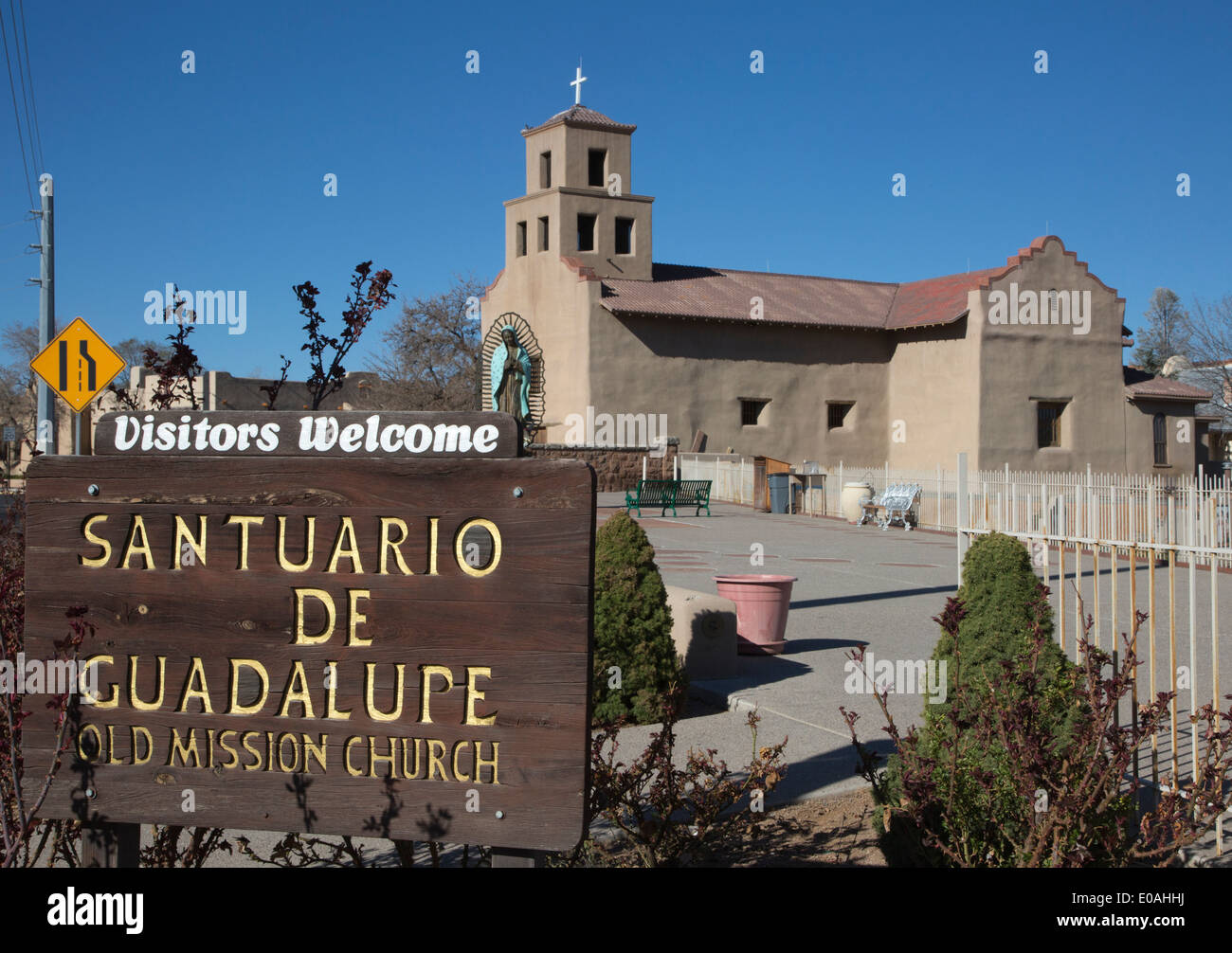 El Santuario de Guadalupe, an old mission church Stock Photo - Alamy