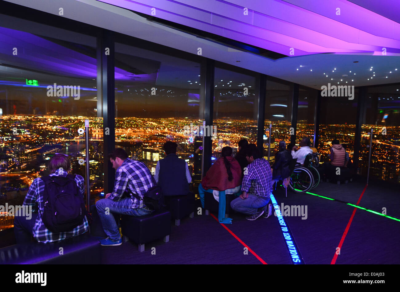 Eureka And Skydeck 88 Tower High Resolution Stock Photography and ...