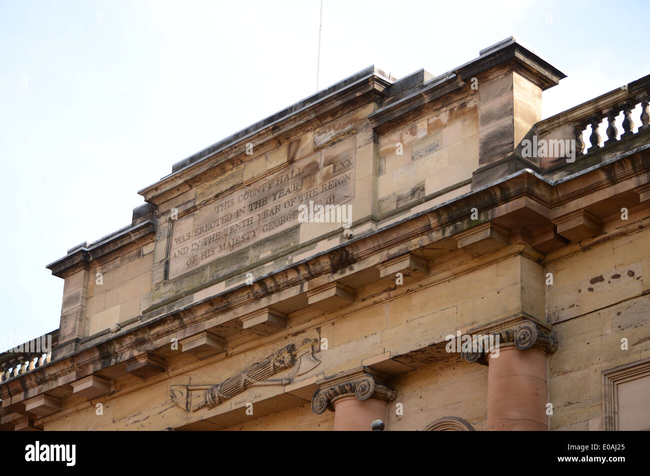 Nottingham's county hall Stock Photo - Alamy
