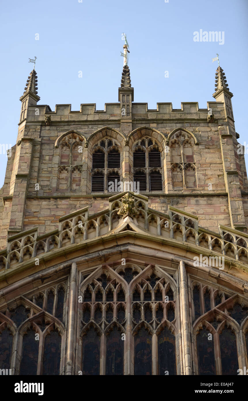 Church on the edge of Nottingham's lace market Stock Photo - Alamy