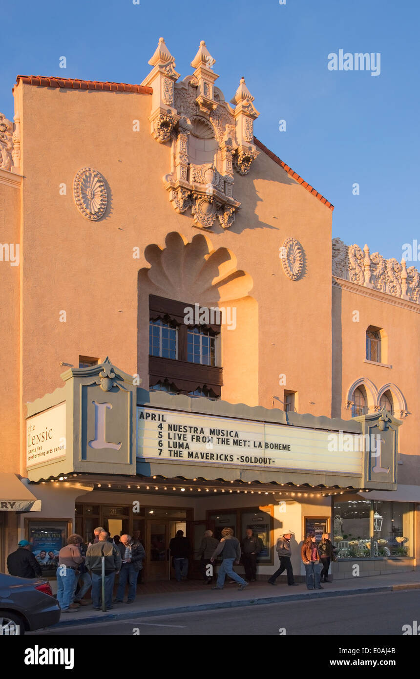 Lensic theatre hi-res stock photography and images - Alamy