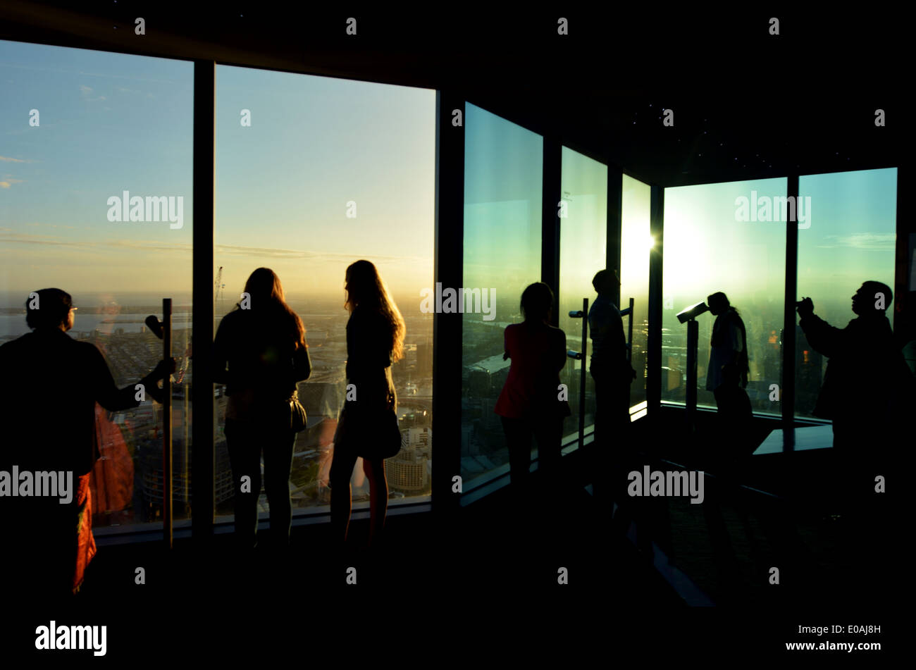 Eureka And Skydeck 88 Tower High Resolution Stock Photography and ...