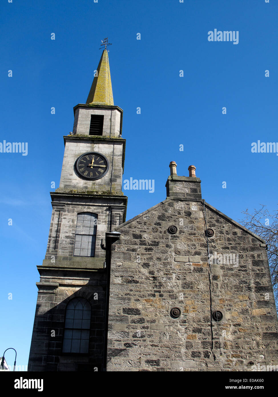 Clock tower with spire hi-res stock photography and images - Alamy