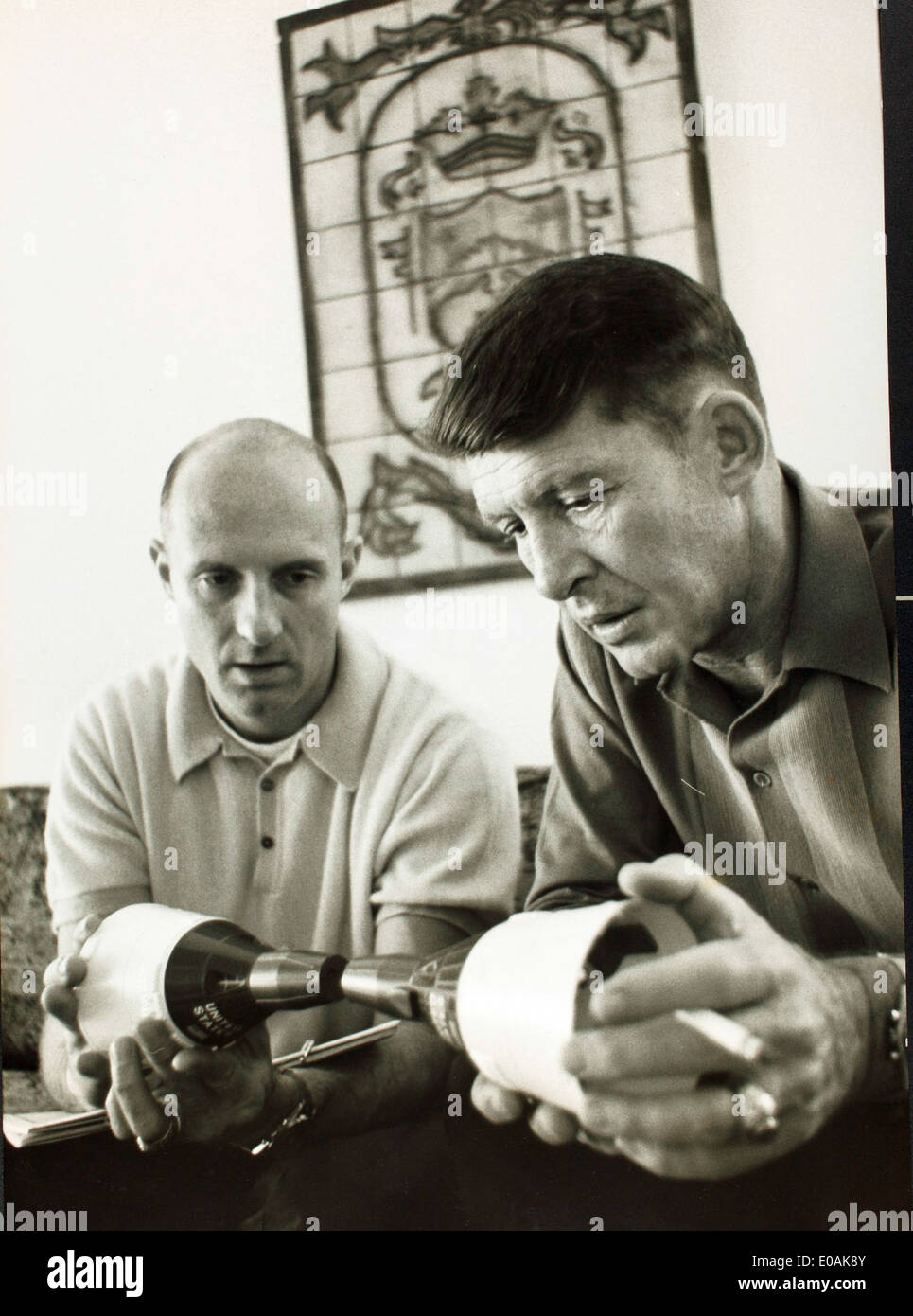 A special collection photo featuring Wally Schirra, one of NASA's ...