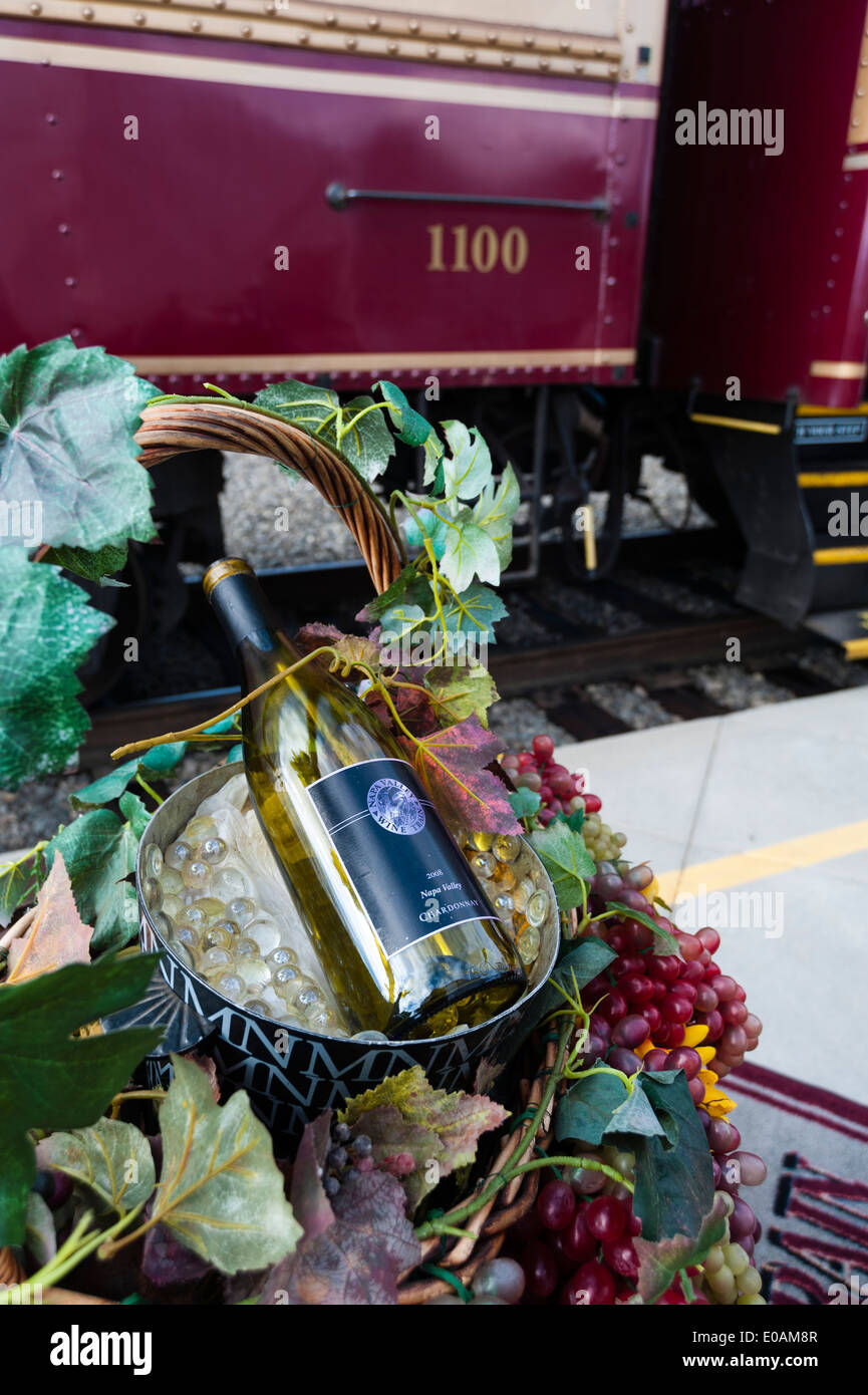 Wine Train, Napa Valley, California, USA Stock Photo - Alamy