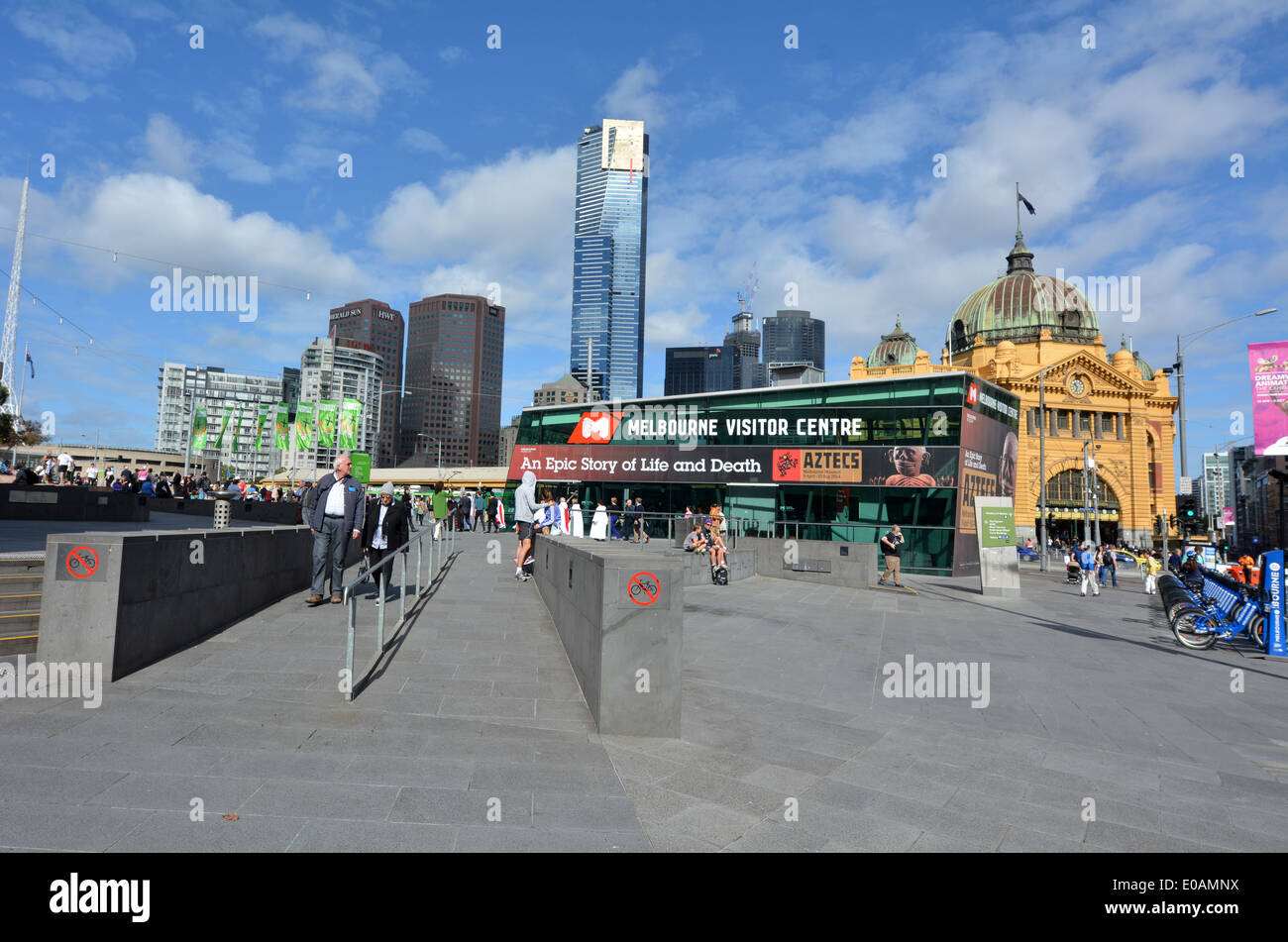 Federation Square Melbourne High Resolution Stock Photography and ...