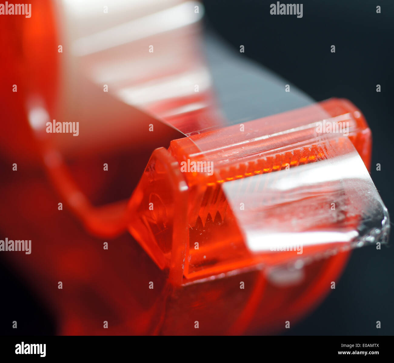 Red scotch tape Stock Photo - Alamy