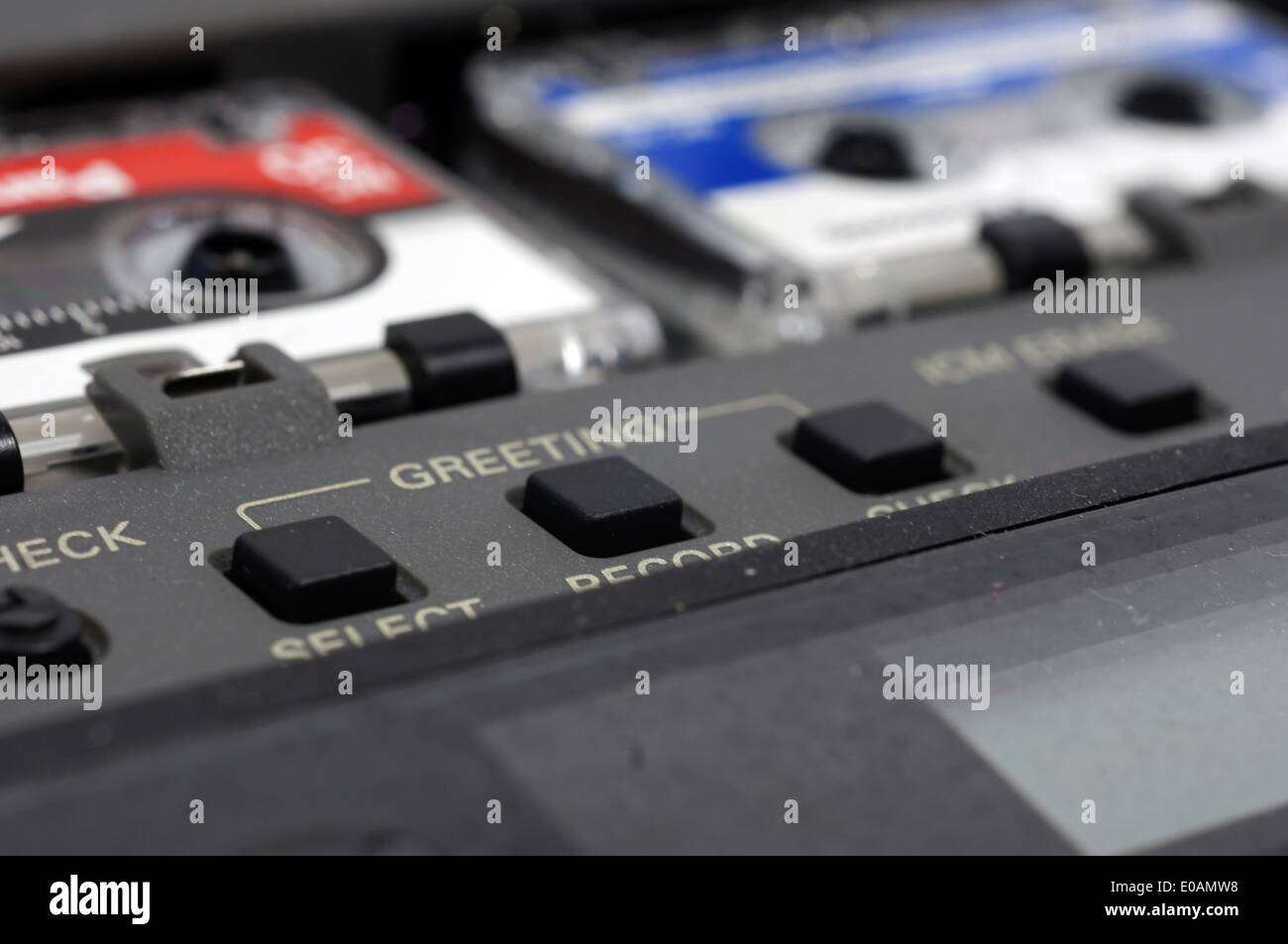 Old answering machine Stock Photo - Alamy