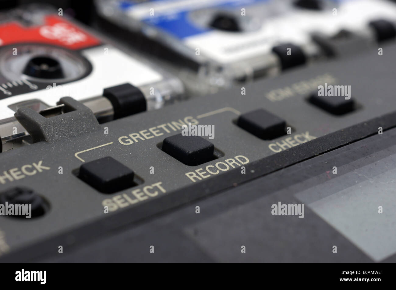 Old answering machine Stock Photo - Alamy