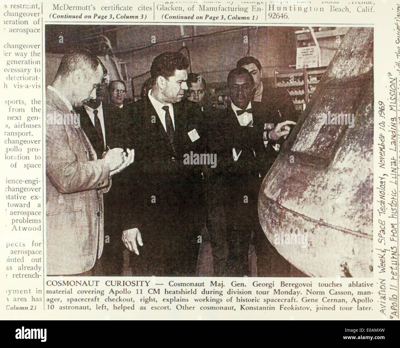 Apollo 11 astronauts moon hi-res stock photography and images - Alamy