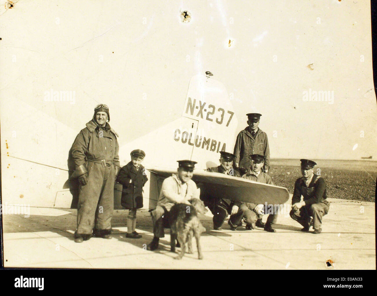 Wright Aeronautical (Bellanca), WB-2, Columbia Stock Photo - Alamy