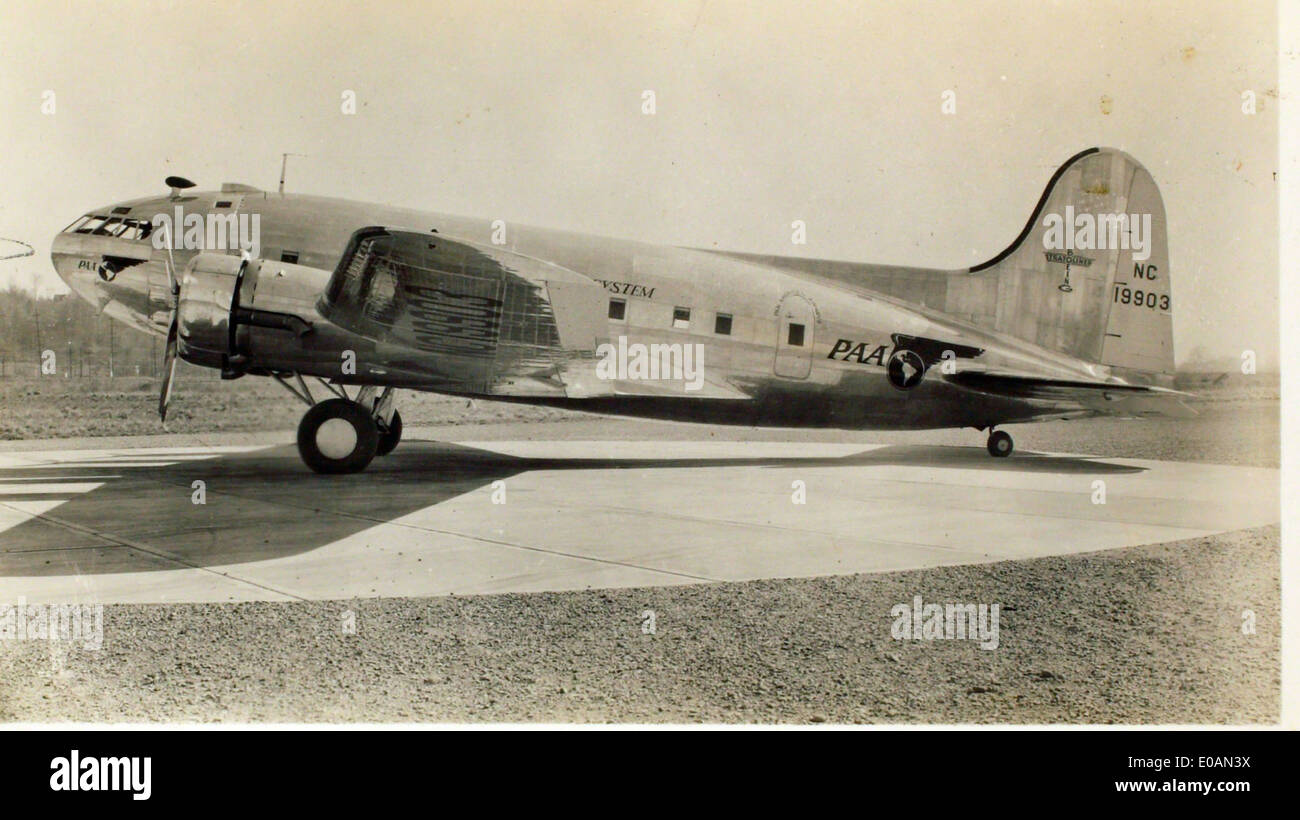The Boeing Type 307 Stratoliner was the first pressurized airliner ...