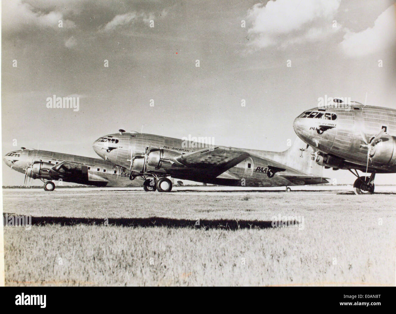 The Boeing Type 307 Stratoliner, an early commercial airliner, was ...