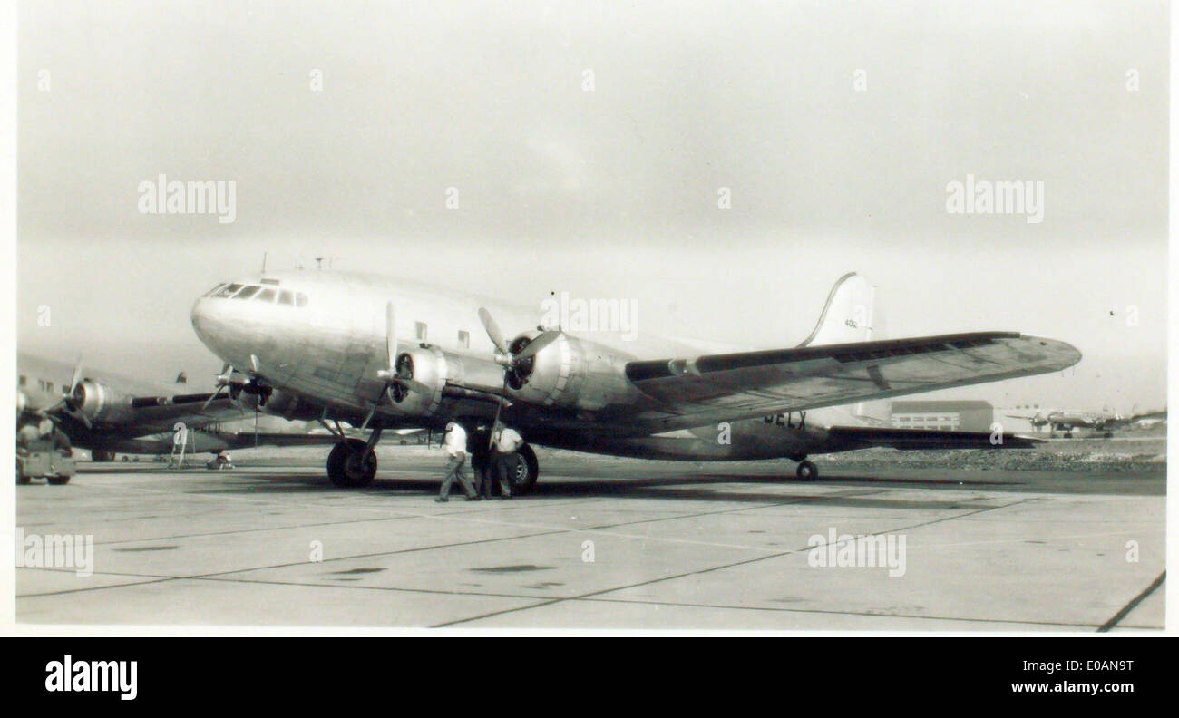 Boeing c 75 stratoliner hi-res stock photography and images - Alamy