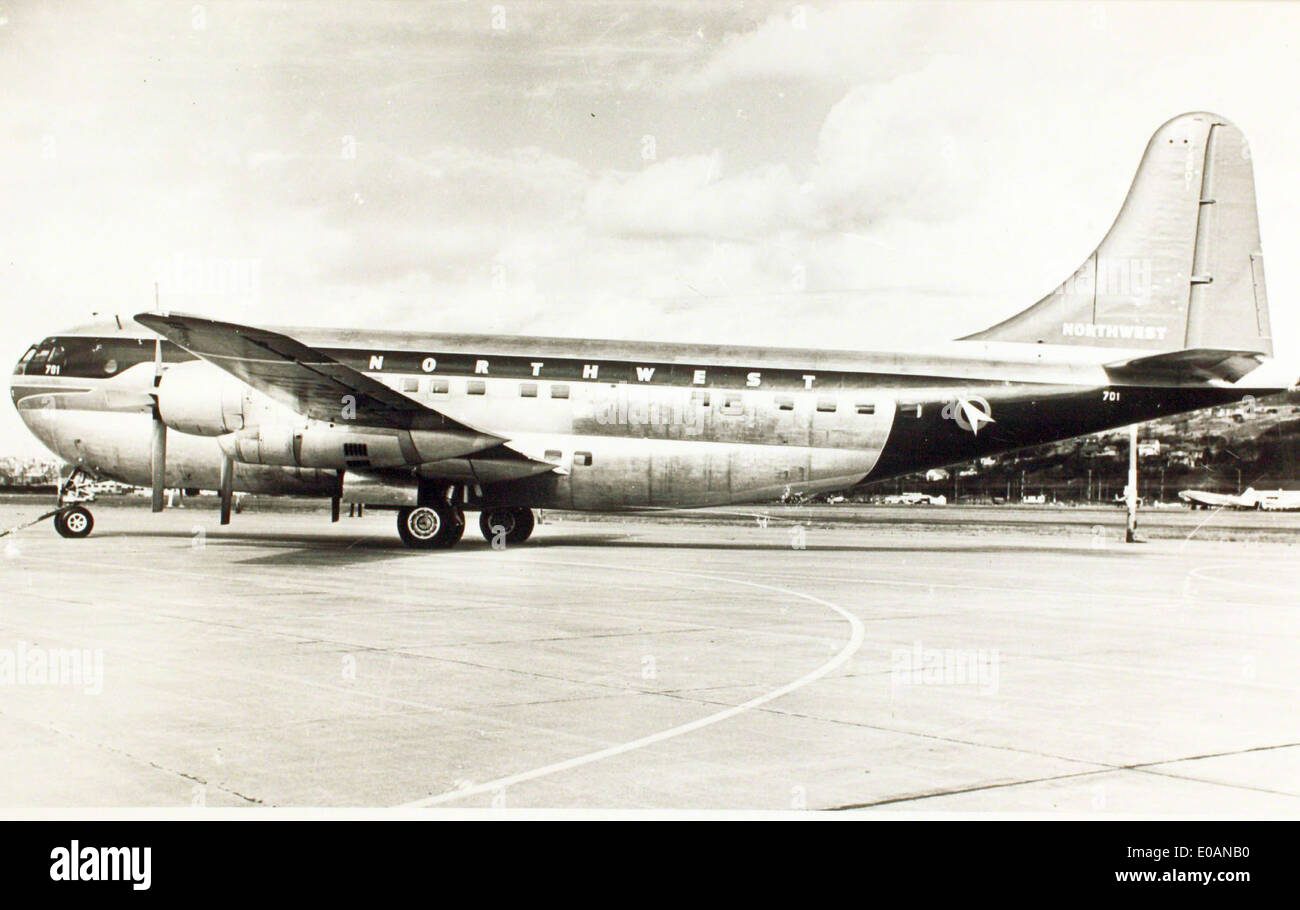 Boeing 377 stratocruiser hi-res stock photography and images - Alamy
