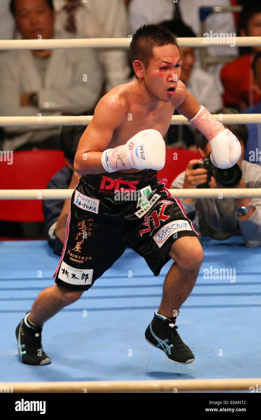Osaka, Japan. 7th May, 2014. Katsunari Takayama (JPN) Boxing : IBF mini ...