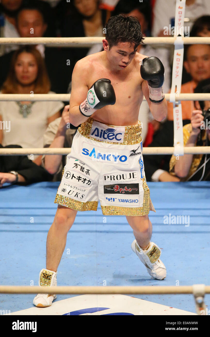 Osaka, Japan. 7th May, 2014. Kazuto Ioka (JPN) Boxing : IBF flyweight ...